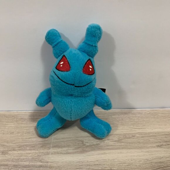Neopets | Toys | Vintage 204 Mcdonalds Neopets Blue Grundo Plush Happy ...